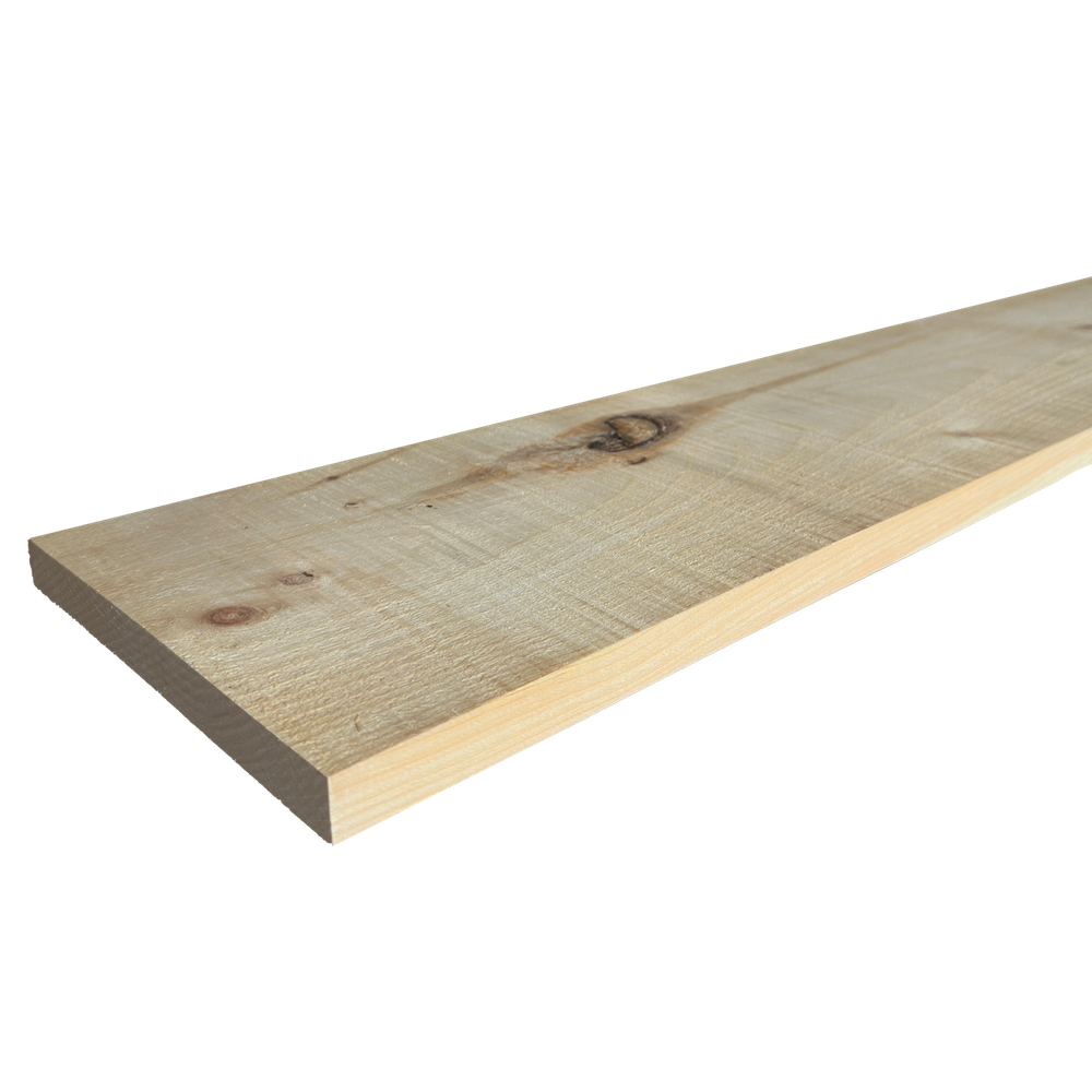 W. Pine Utility D3S, 7/8" x 10" x 12' at Monaghan Lumber | Clearance