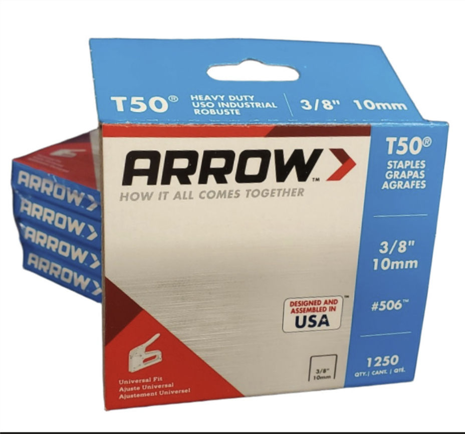 3/8" Arrow Staples-1250 at Hiwassee Builders Supply | Staples