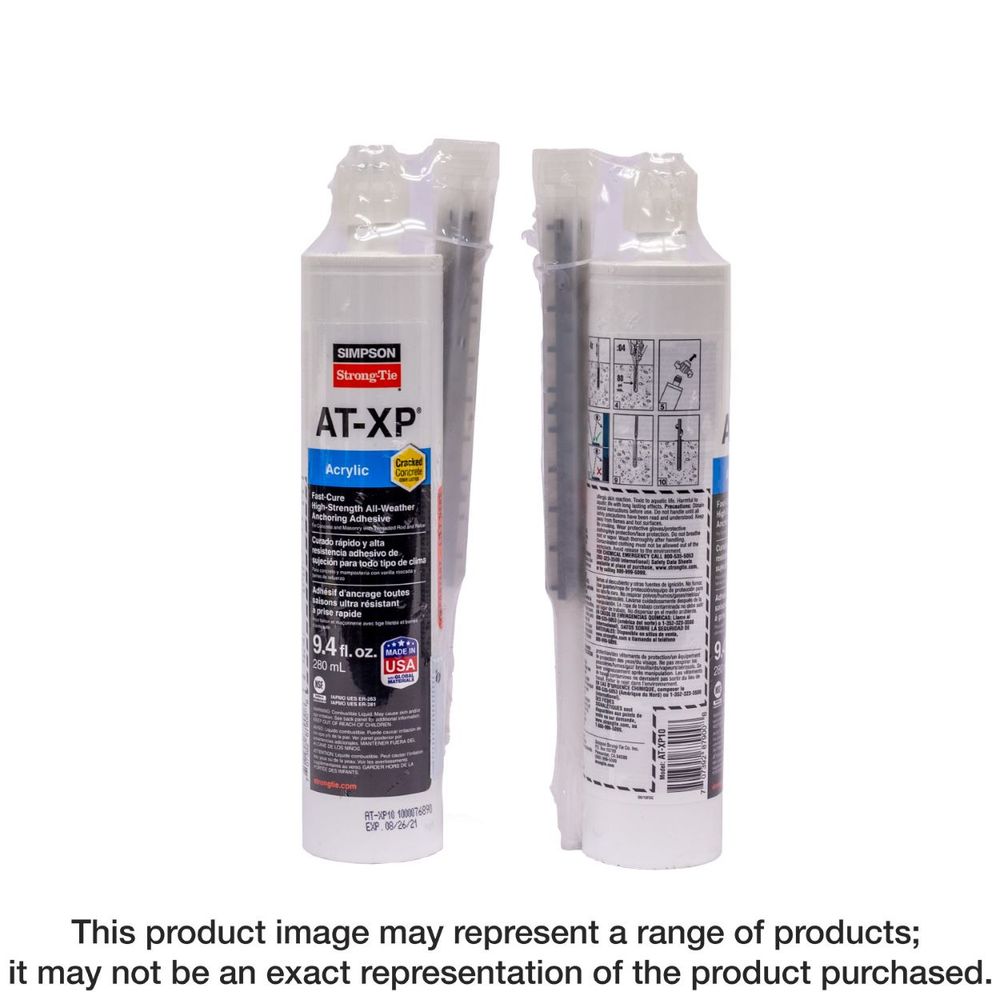 Simpson Strong-Tie AT-XP10 AT-XP® 9.4-oz. High-Strength Acrylic ...