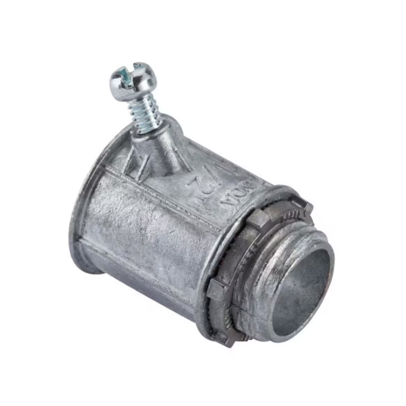 Halex 1/2 in. Set Screw Flexible Metal Conduit Connector at Moscow ...