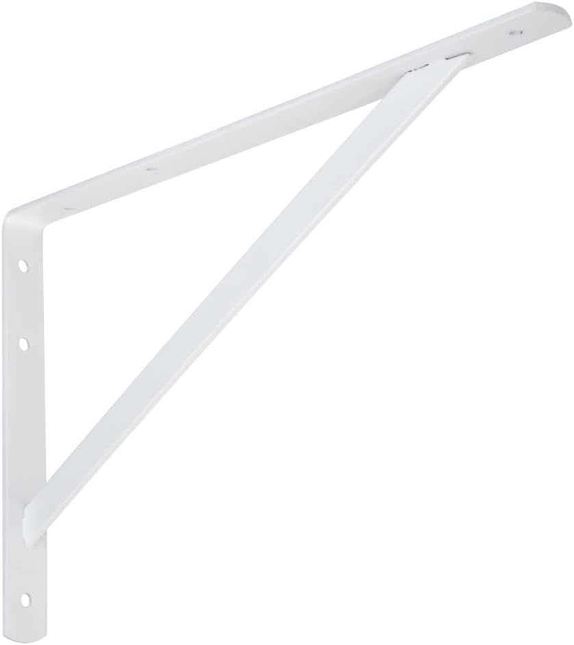 National N260-596 111BC Super Strength Shelf Bracket White 16-in at ...