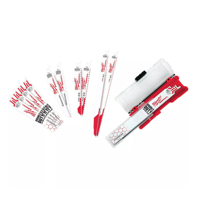 Milwaukee Sawzall Demolition Blade Set (12 pc.) at Moscow & Pullman ...