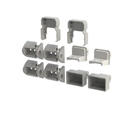 White Avalon Tristan Stair Bracket Kit at GR Mitchell, Inc | White ...