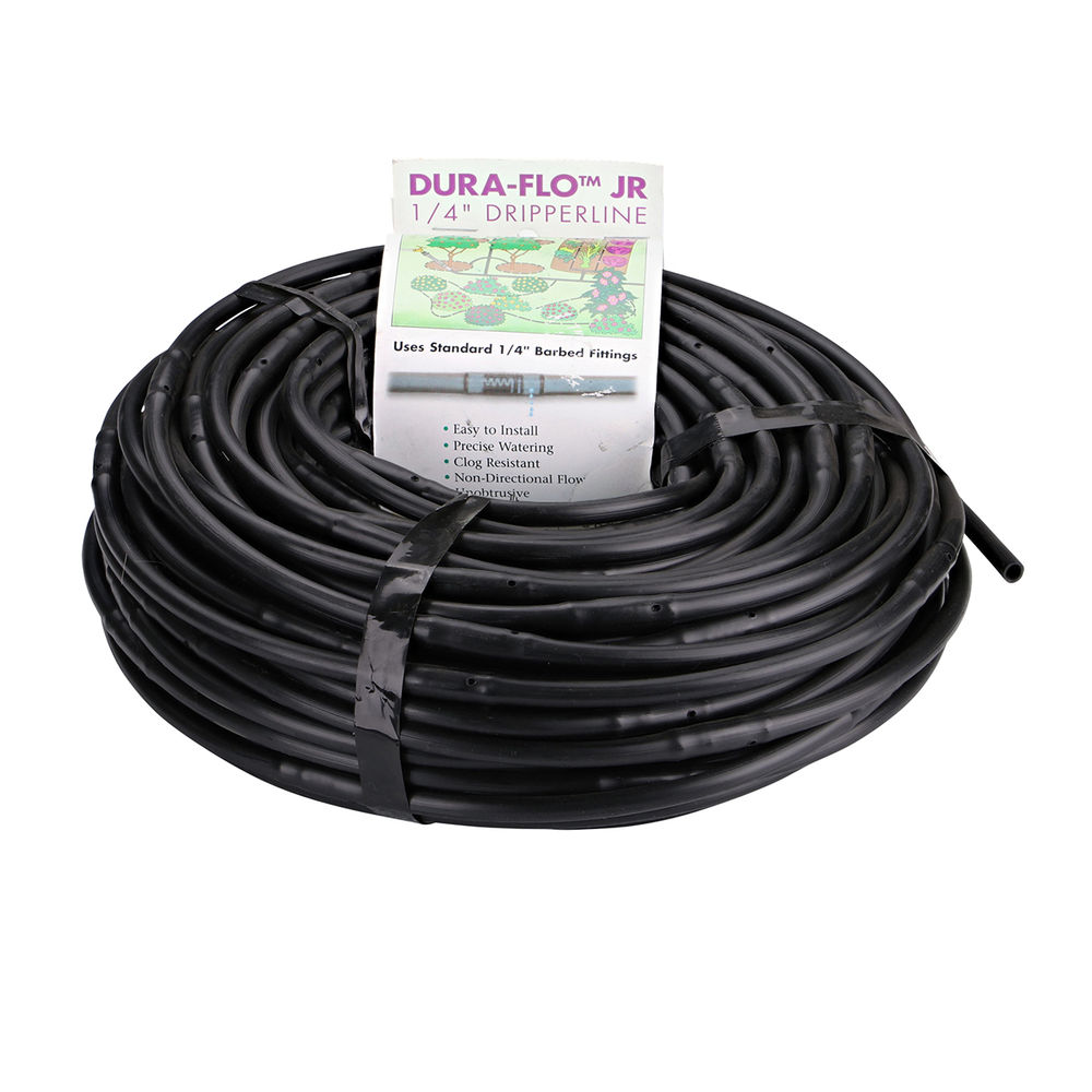 Dura-Flo Jr .5gph 6" Spacing Dripperline 1/4"x100ft at Central Valley ...