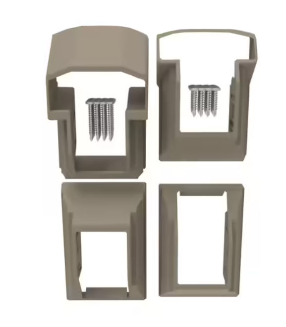 Clay Finyl Line T Top Stair Bracket Kit at GR Mitchell, Inc | Clay ...