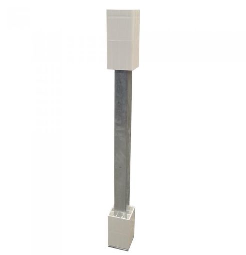 Aluminum Adjustable Post Mount at GR Mitchell, Inc | Clay - Vinyl RDI ...