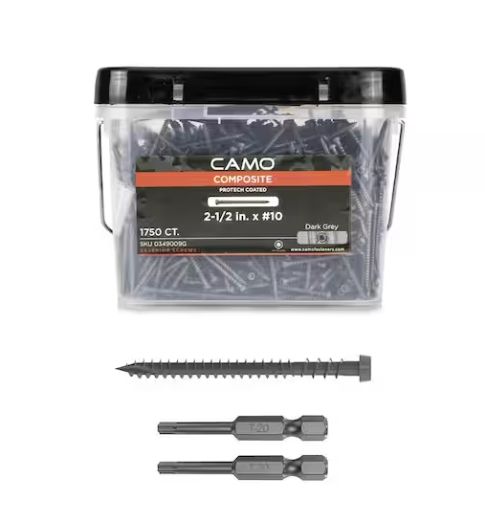 Dark Grey 2 1/2" (500SF/Box) Color Match Screws at GR Mitchell, Inc ...