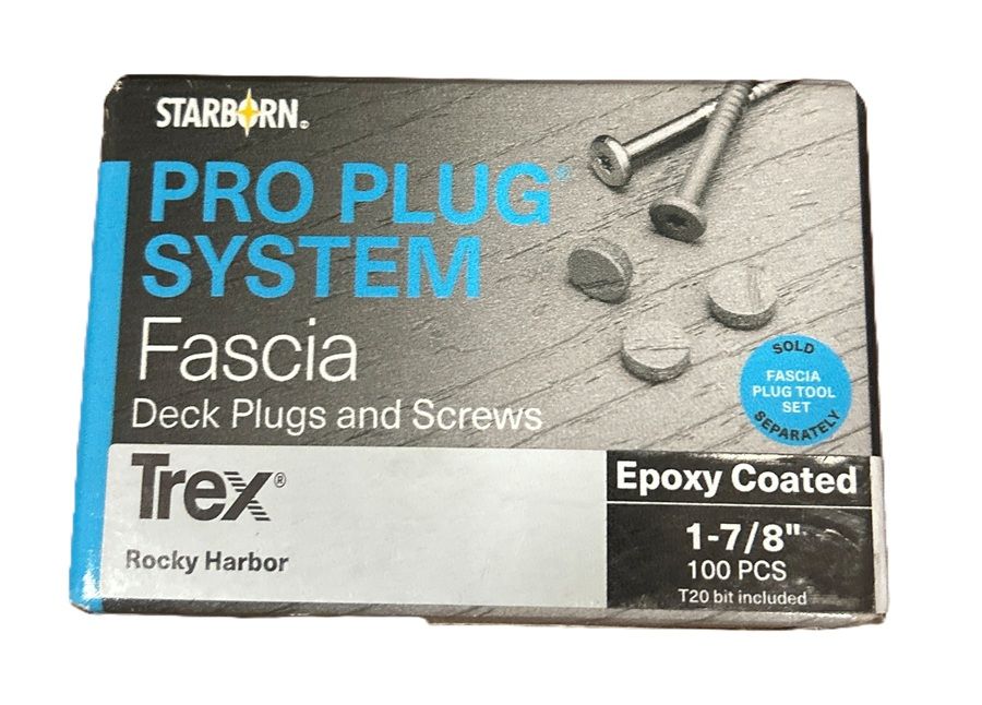 Rocky Harbor 100CT/Box Fascia Screws and Plugs at GR Mitchell, Inc ...