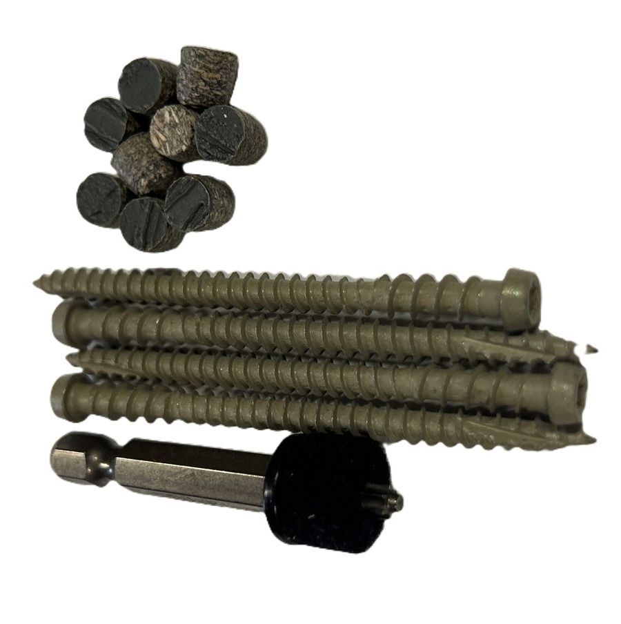 Clam Shell 100SF/Box Deck Screws and Plugs at GR Mitchell, Inc | Trex ...