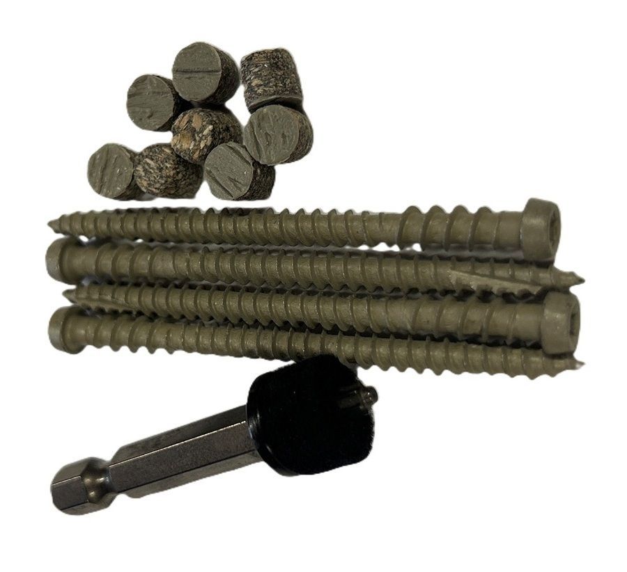 Tide Pool 100SF/Box Deck Screws and Plugs at GR Mitchell, Inc | Trex ...