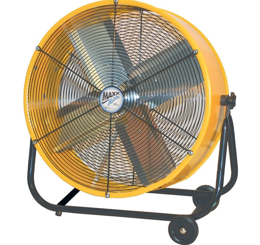 FAN BARREL 1/4HP 24IN YELLOW at Dufrene Building Materials | Hurricane ...