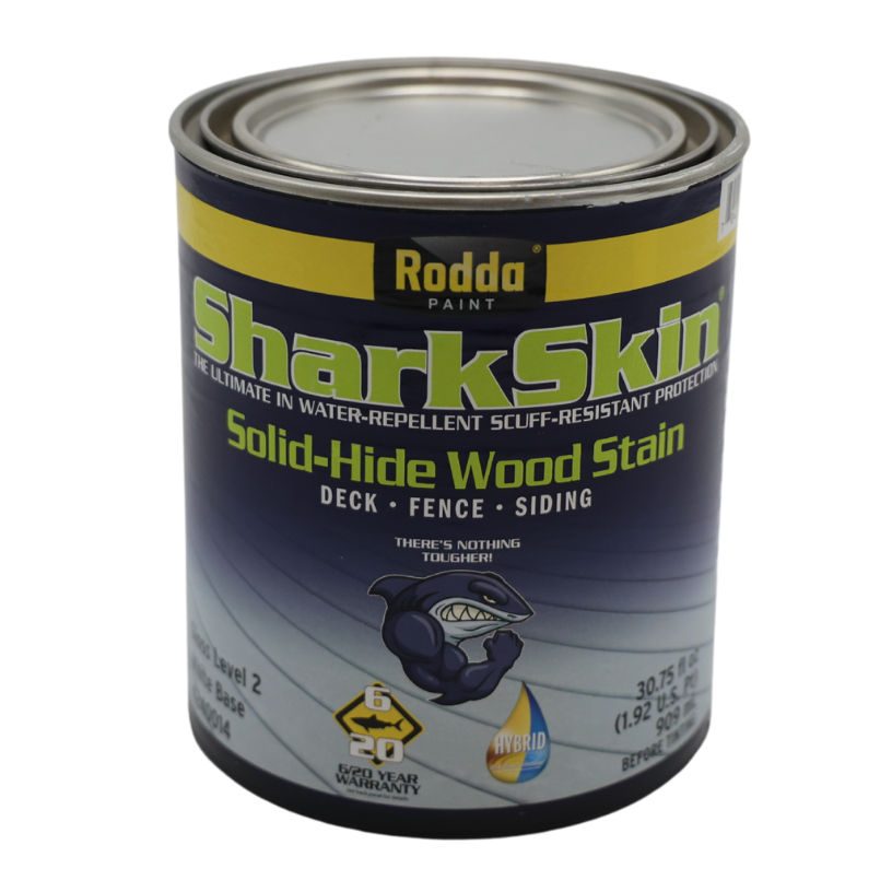 Rodda SharkSkin Solid-Hide Wood Stain White Base 1 qt. at Moscow ...