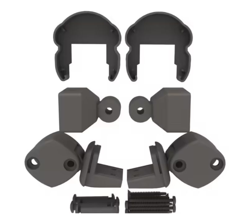 Bronze Avalon Pellinore Stair Bracket Kit at GR Mitchell, Inc | Bronze ...