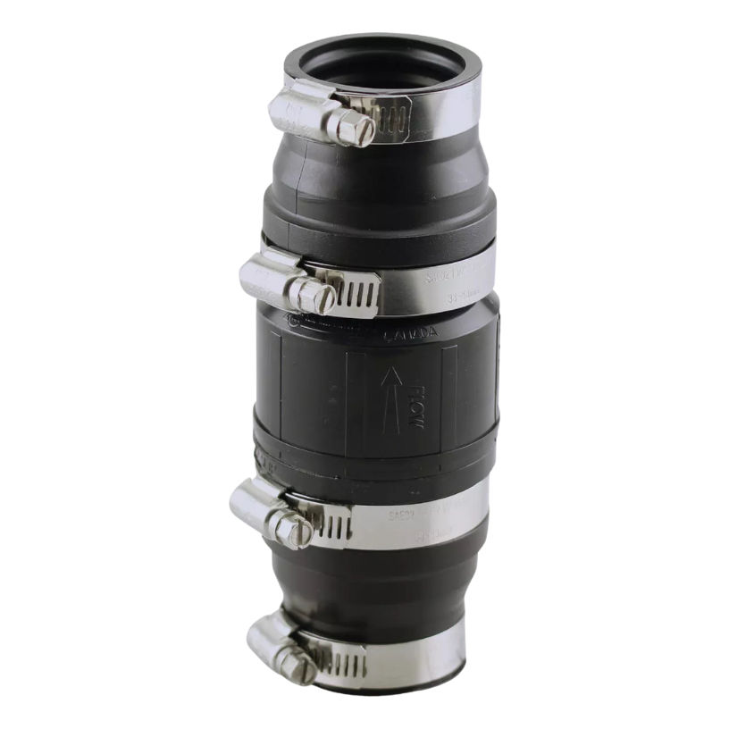 PLUMBEEZE 1-1/4 in. ABS In-Line Sump Pump Check Valve at Moscow ...