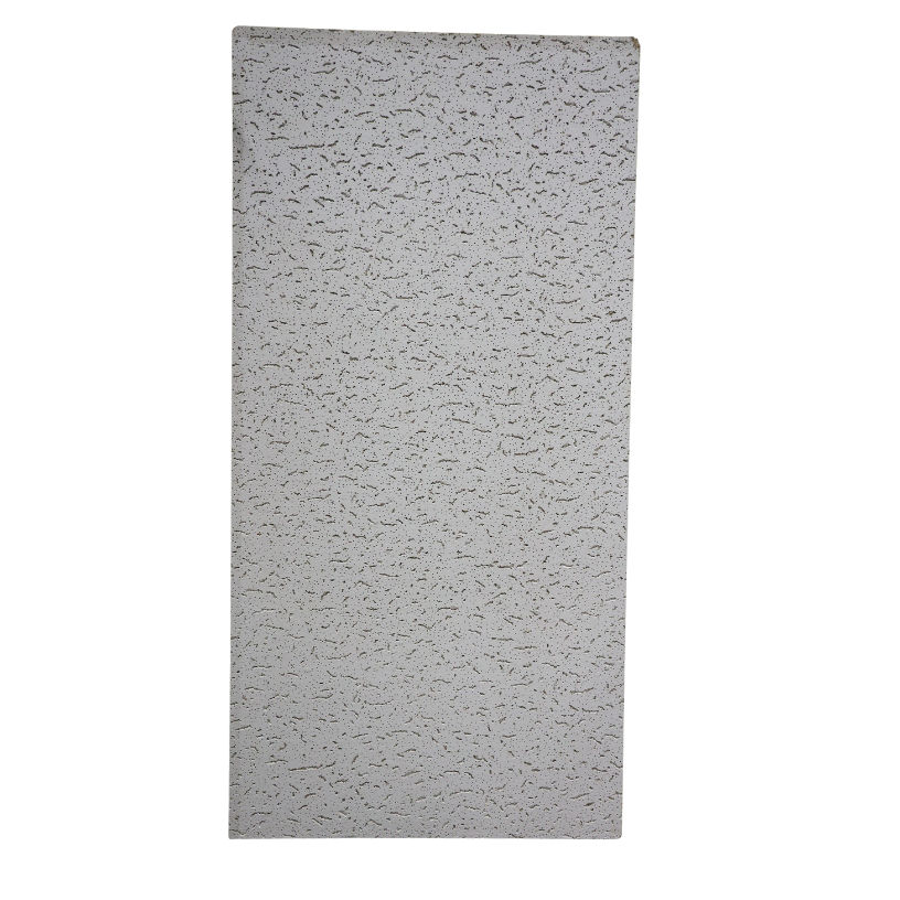 USG 2 ft. x 4 ft. Fissured Basic Firecode Acoustical Ceiling Tile Panel ...