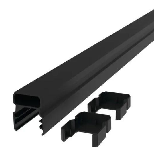 Black Avalon Tristan 6' Top Cap at GR Mitchell, Inc | Black - Aluminum RDI Avalon