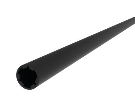 Black Aluminum ADA Handrail 80" at GR Mitchell, Inc | Black Aluminum ...
