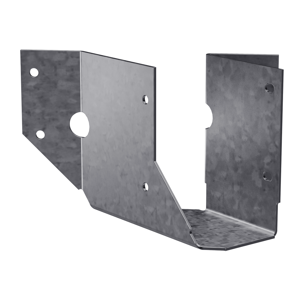 Simpson Strong-Tie SUR24 SUR Galvanized Joist Hanger for 2x4, Skewed ...