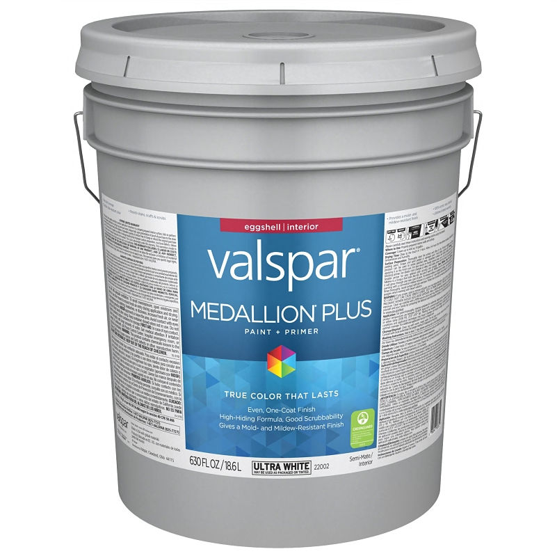 Medallion Plus - Paint and Primer- 23002 Ultra White Paint at Dufrene ...