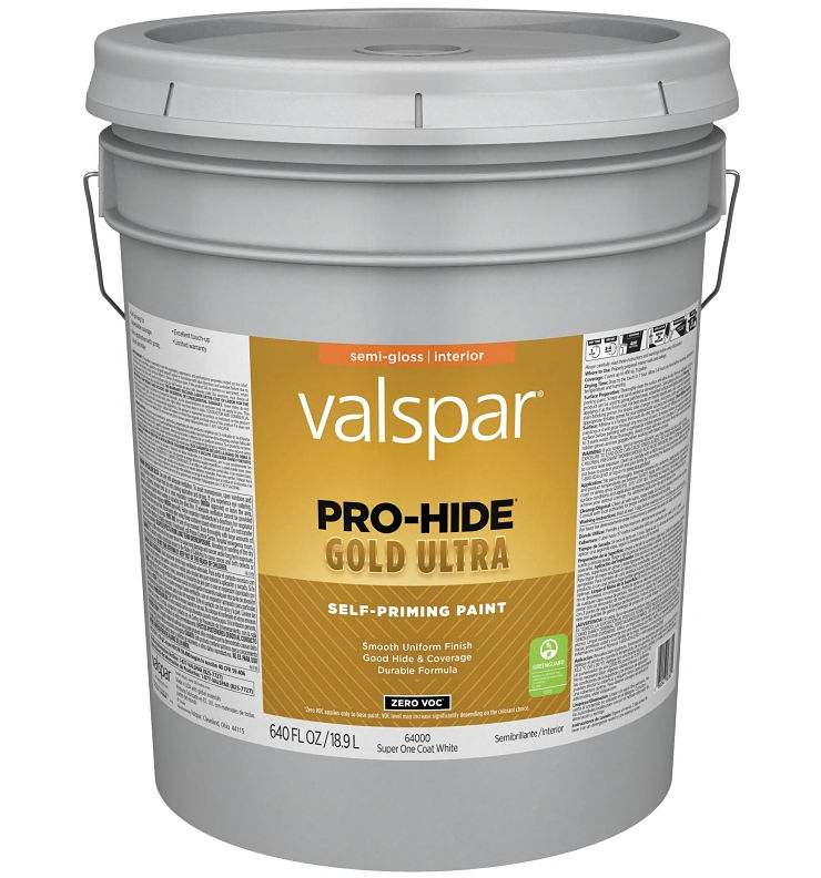 Pro-Hide Gold Ultra - Self Priming Paint -64000 Super One Coat White at ...