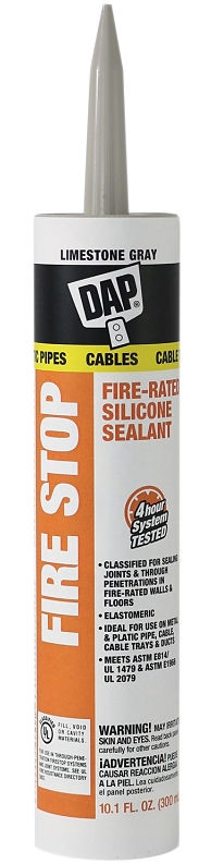 Fire Stop Sealant Caulk -Limestone Gray - 10.1oz. Cartridge at Dufrene ...
