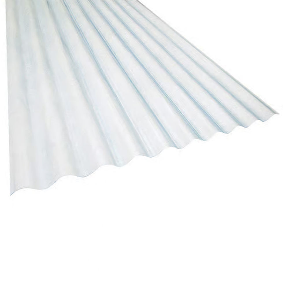 Corrugated 6 Oz Fiberglass Panel 12 Ft Clear At Discount Builders