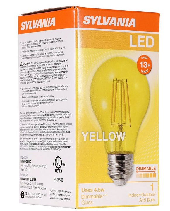 LED Light Bulb- General Purpose- E26 - Dimmable- Yellow at Dufrene ...
