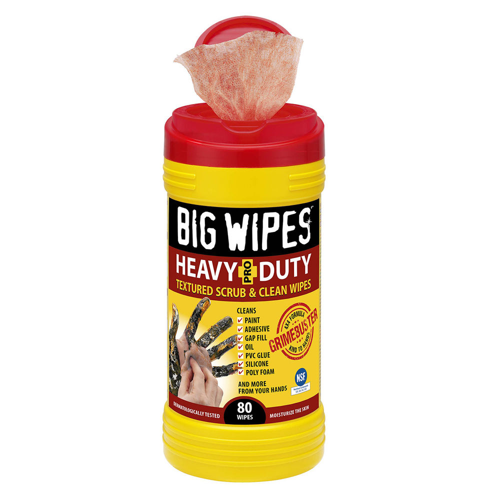 Big Wipes Heavy Duty Wipes 80 Count at Discount Builders Supply ...