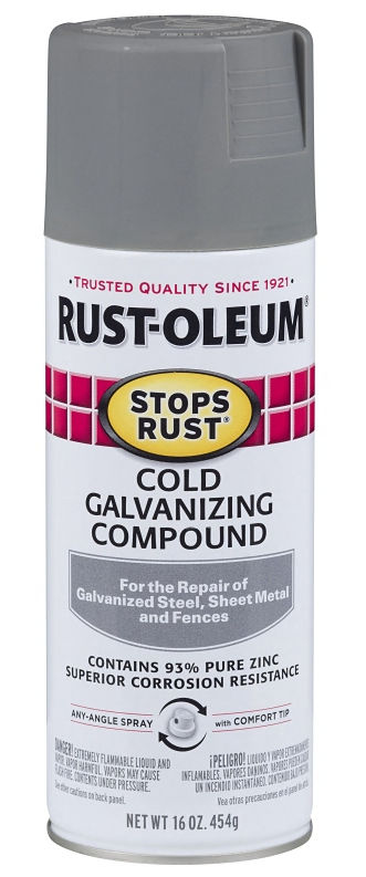 Spray Paint- Galvanizing Compound- Matte Gray - 16oz at Dufrene ...