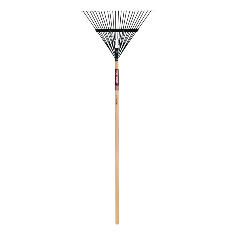 Truper Tru Tough 24 in. Steel Head Leaf Rake 24 Tine at Moscow ...
