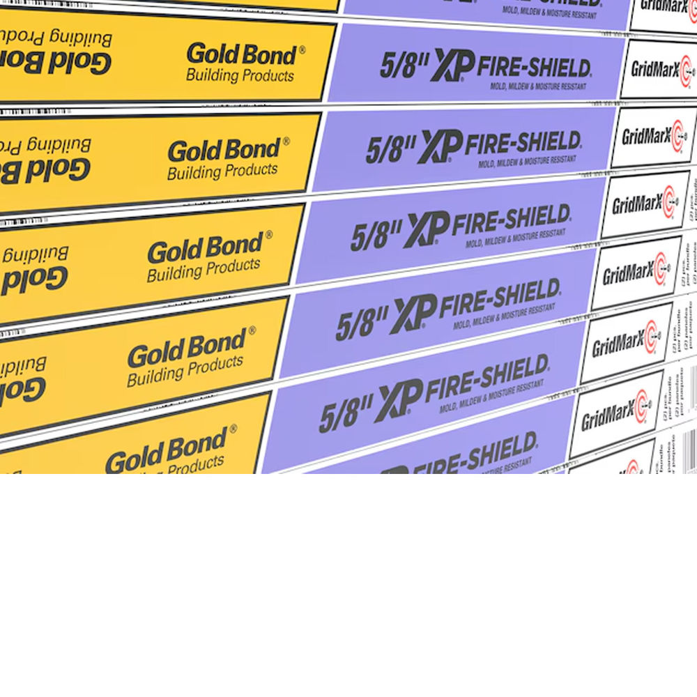 Gold Bond 5/8" x 4' x 8' XP Fire-Shield Drywall Panel at Discount ...