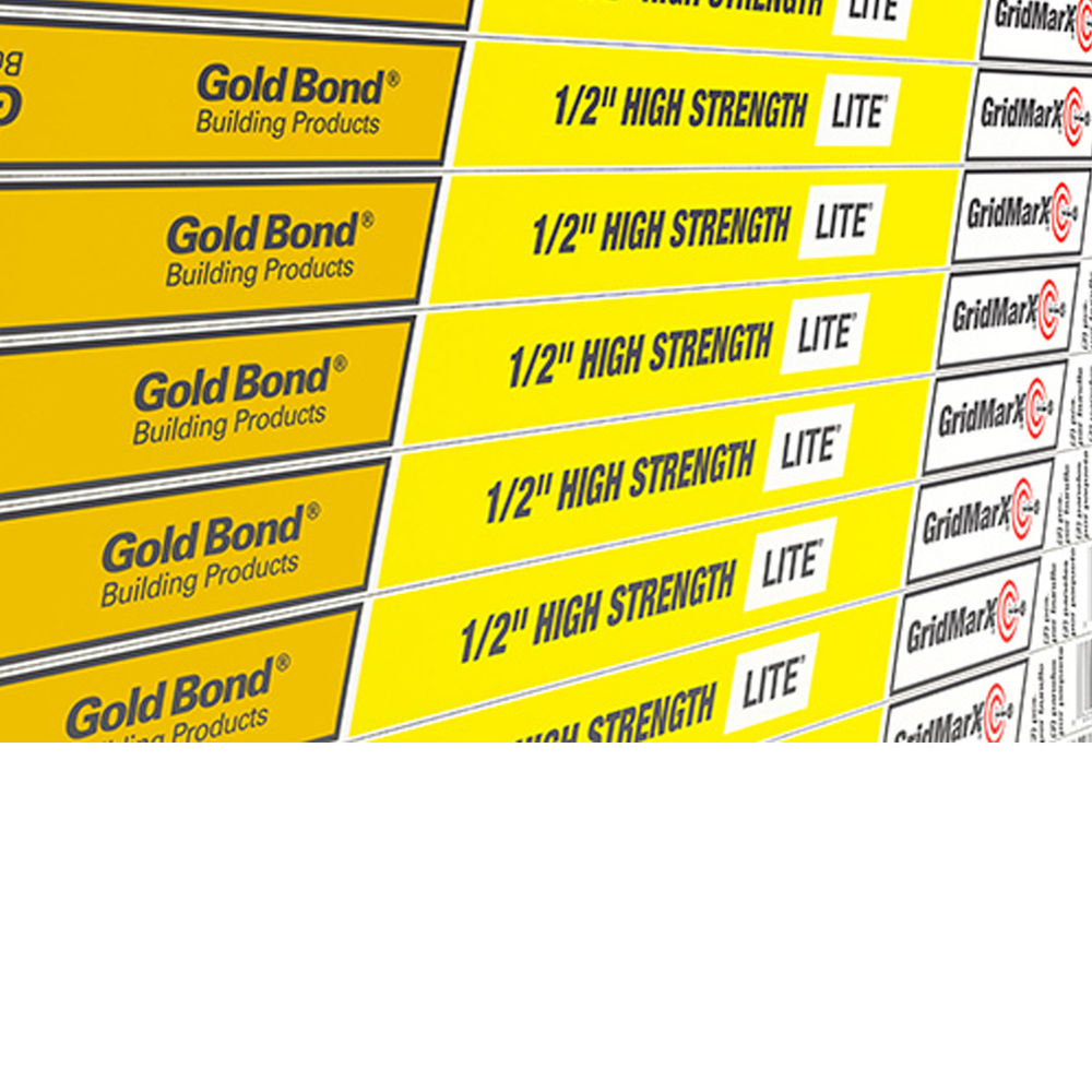Gold Bond 1/2" x 4' x 8' High Strength Lite Drywall Panel at Discount ...