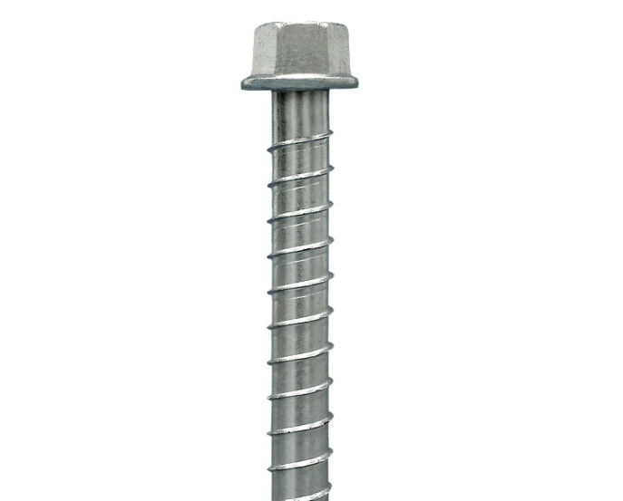 Simpson 1/2"x3" Titen HD HWH Concrete Screw - Zinc Plated 25/Box at ...