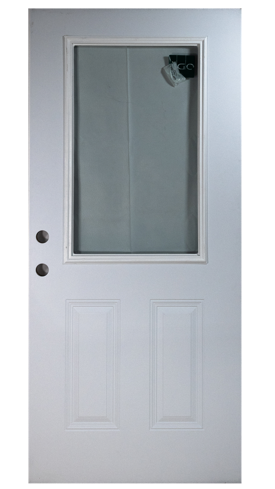 Half-Lite Metal Right Hand Door Unit at Matt’s Building Materials ...