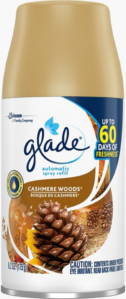 Glade Cashmere Woods Scent Automatic Spray Refill 6.2 oz. at Discount ...