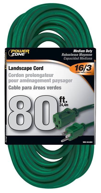 Landscape Cord, 80 ft. 16/3 at Matt’s Building Materials | Extension Cords