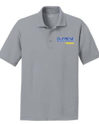 DMB Logo Polo - Grey 4X-Large at Dufrene Building Materials | DBM ...