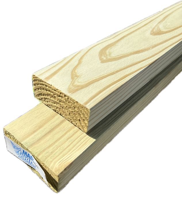 2 x 6 x 12 #1 'Madwood' Pressure Treated Decking Boards .15 Ca 1-3/8" x ...