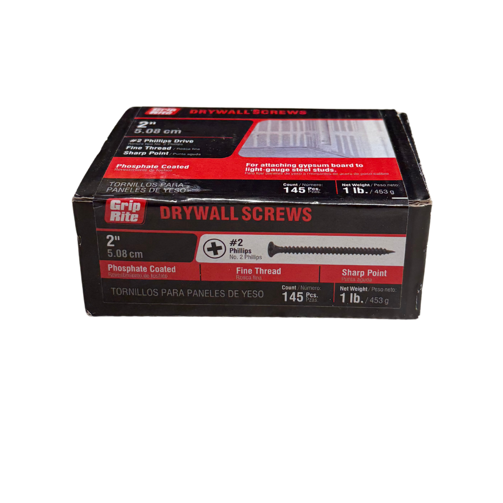 2in Fine Thread Drywall Screw 1 lb. at Belletetes | Specialty Screws