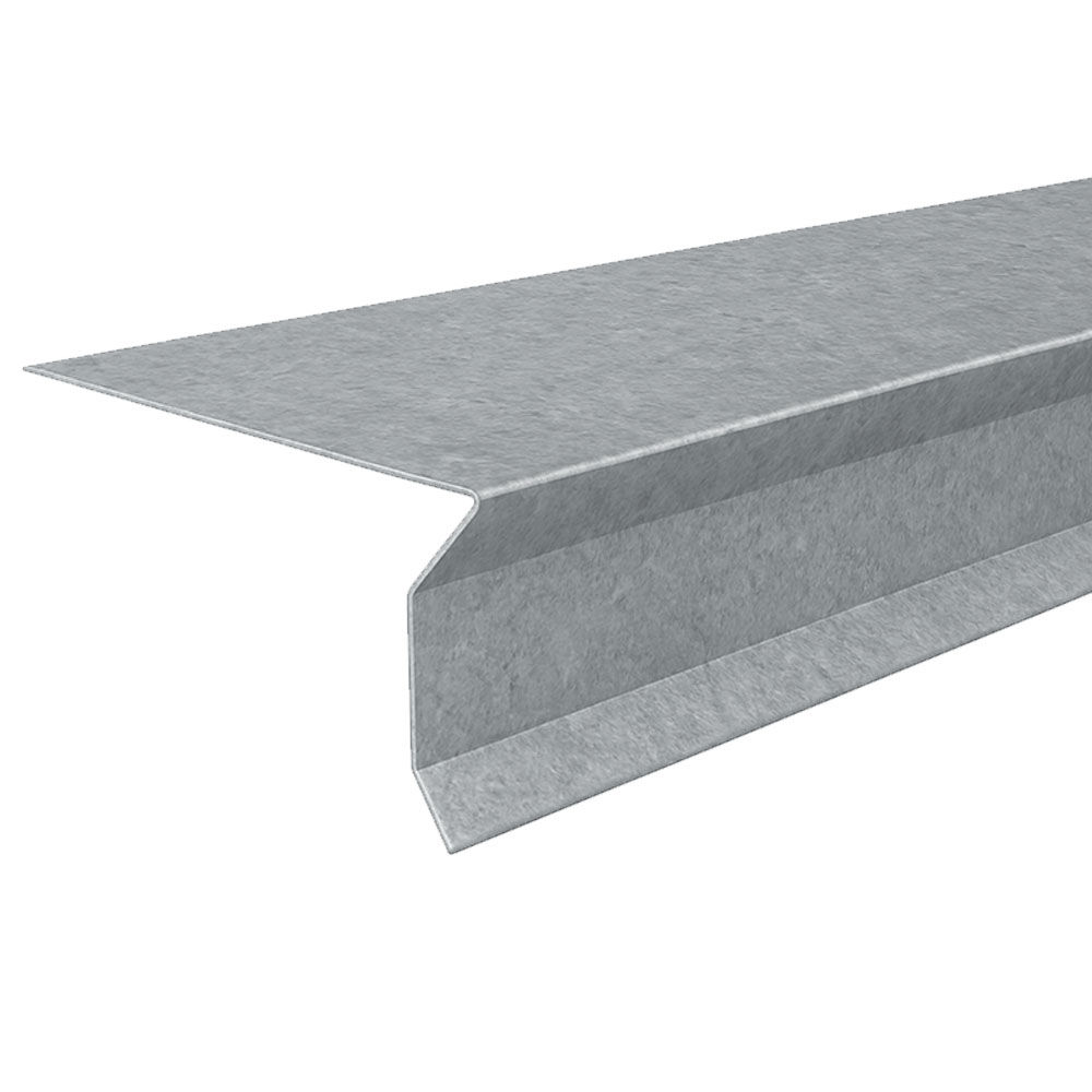 10-ft. Style-D Eave Strip Roof Drip Edge (Galvanized) at Matt’s ...