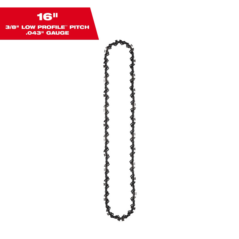16" 3/8" LOW PROFILE™ Pitch, .043" Gauge Saw Chain at Gagne & Son LLC ...