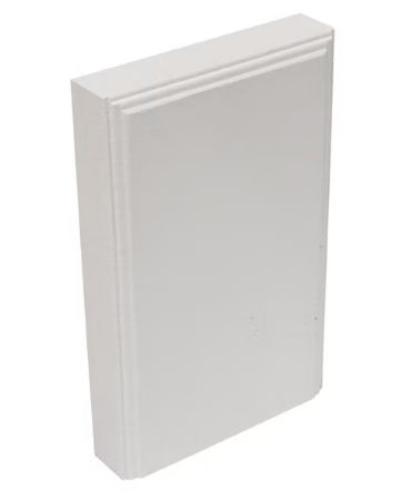 5-1/2X8X1" MDF PLINTH at Dufrene Building Materials | MDF Primed & Raw ...