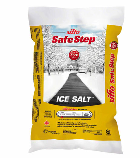 Sifto Safe Step Ice Salt 20kg at Leis Lumber Company | Ice Melters & Salts