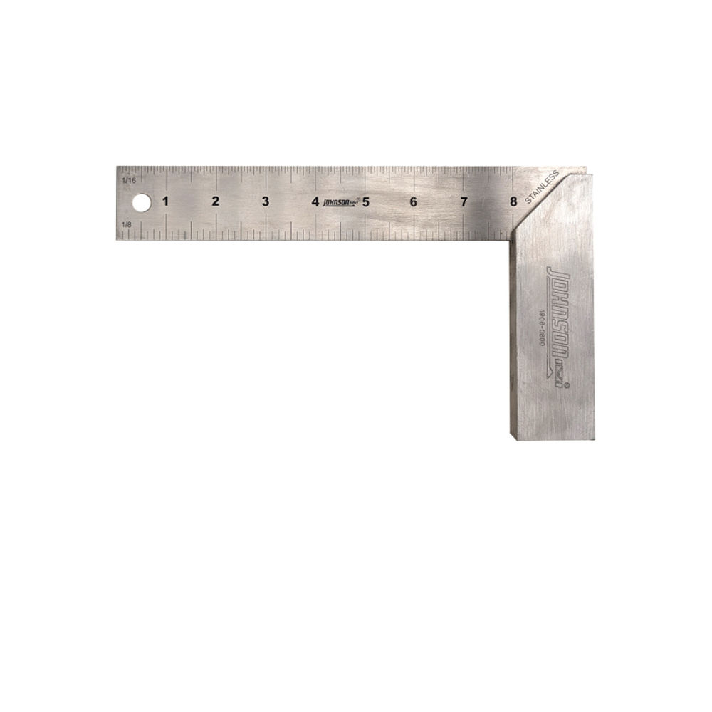 8 in. Professional Aluminum Try Square at Discount Builders Supply ...