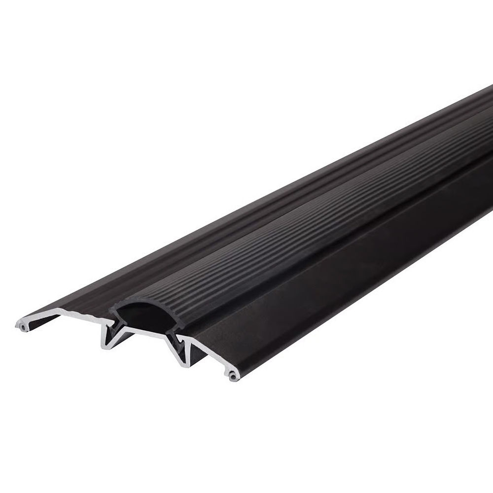 M-D Aluminum & Vinyl Heavy-Duty Low-Profile Bronze Threshold at ...