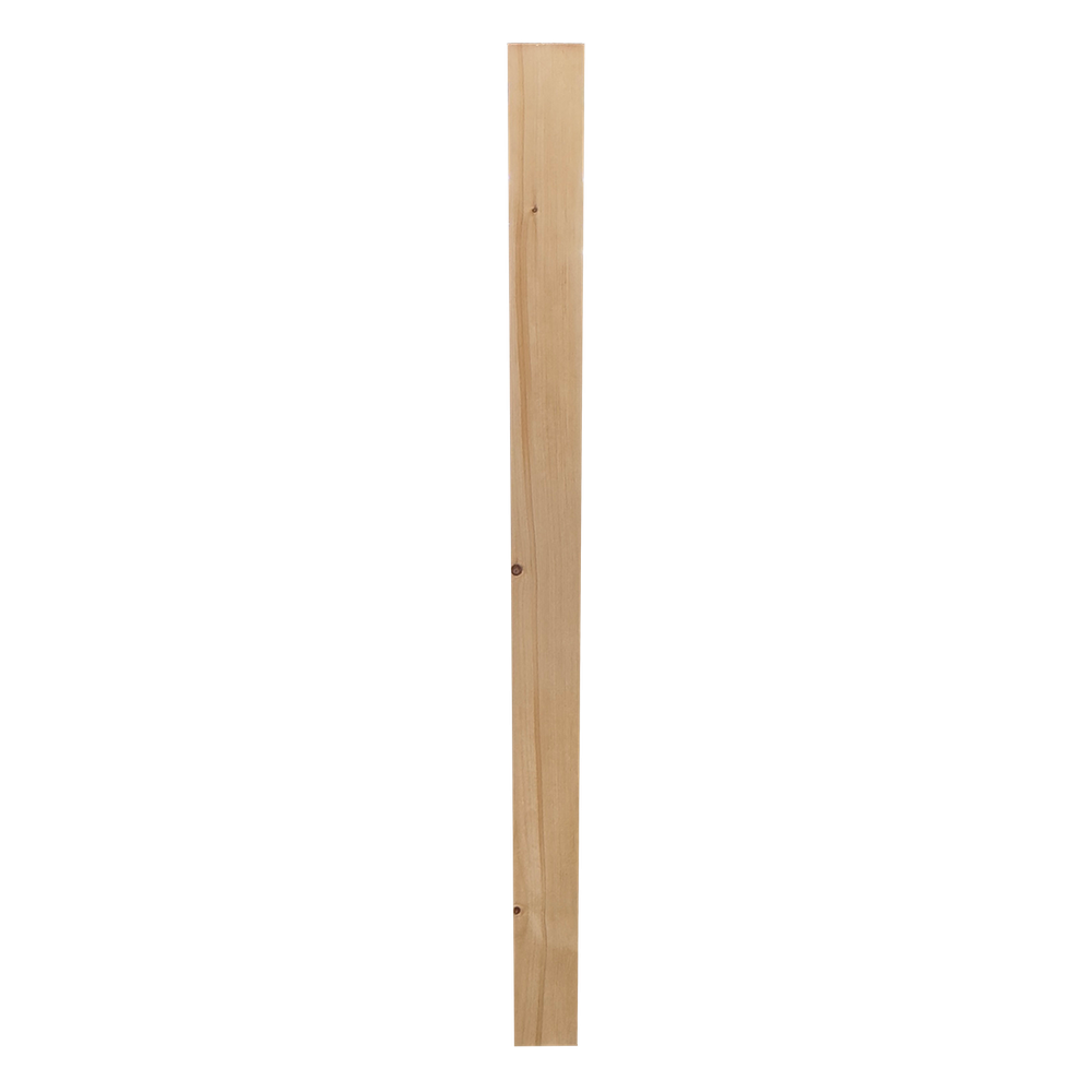 Knotty Pine Square Newel 3 1/2"x48" at Monaghan Lumber | Newel Posts ...