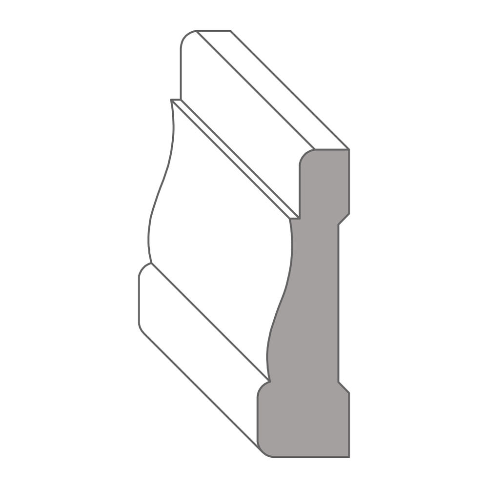 Wm 356 11/16 x 2 1/4 PFJ Colonial Casing at S & L Lumber | Primed F/J ...