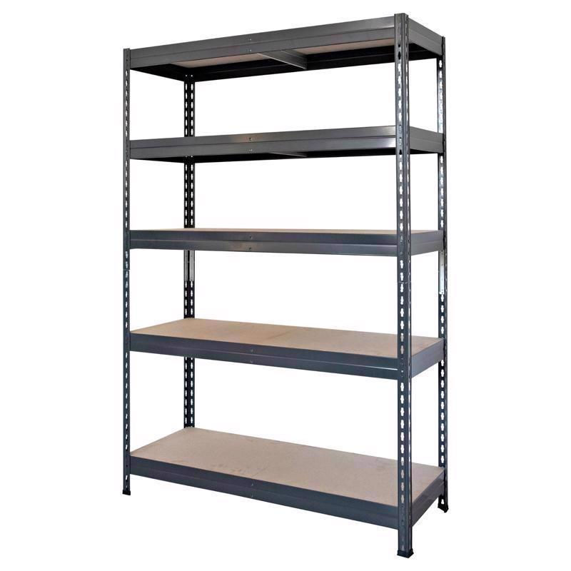 AR Shelving 48" x 71" x 24" Metal 5 Shelf Unit at Discount Builders ...