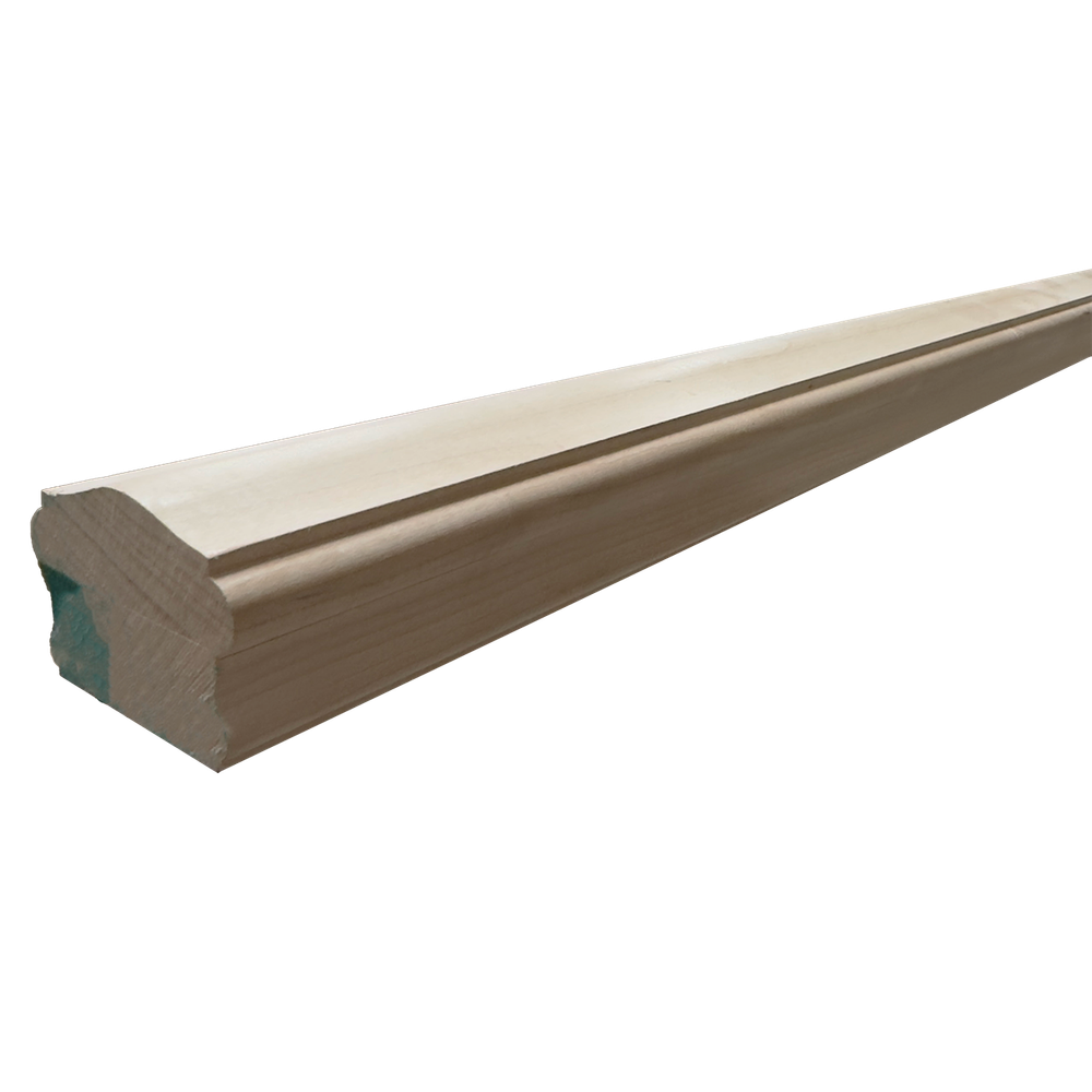 Maple Colonial Handrail 2 1/2" x RL at Monaghan Lumber | Handrail