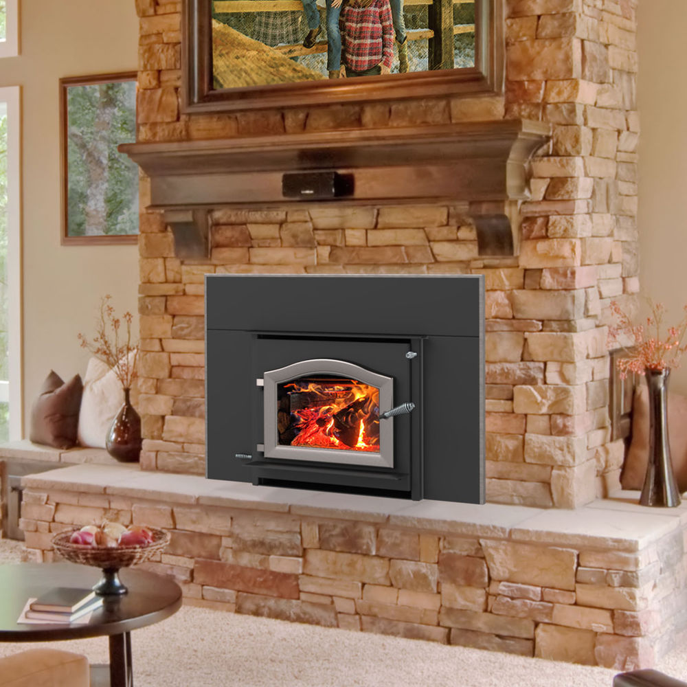 Kuma Cascade LE Wood Fireplace Insert Body 2,600 sq. ft. at Moscow ...